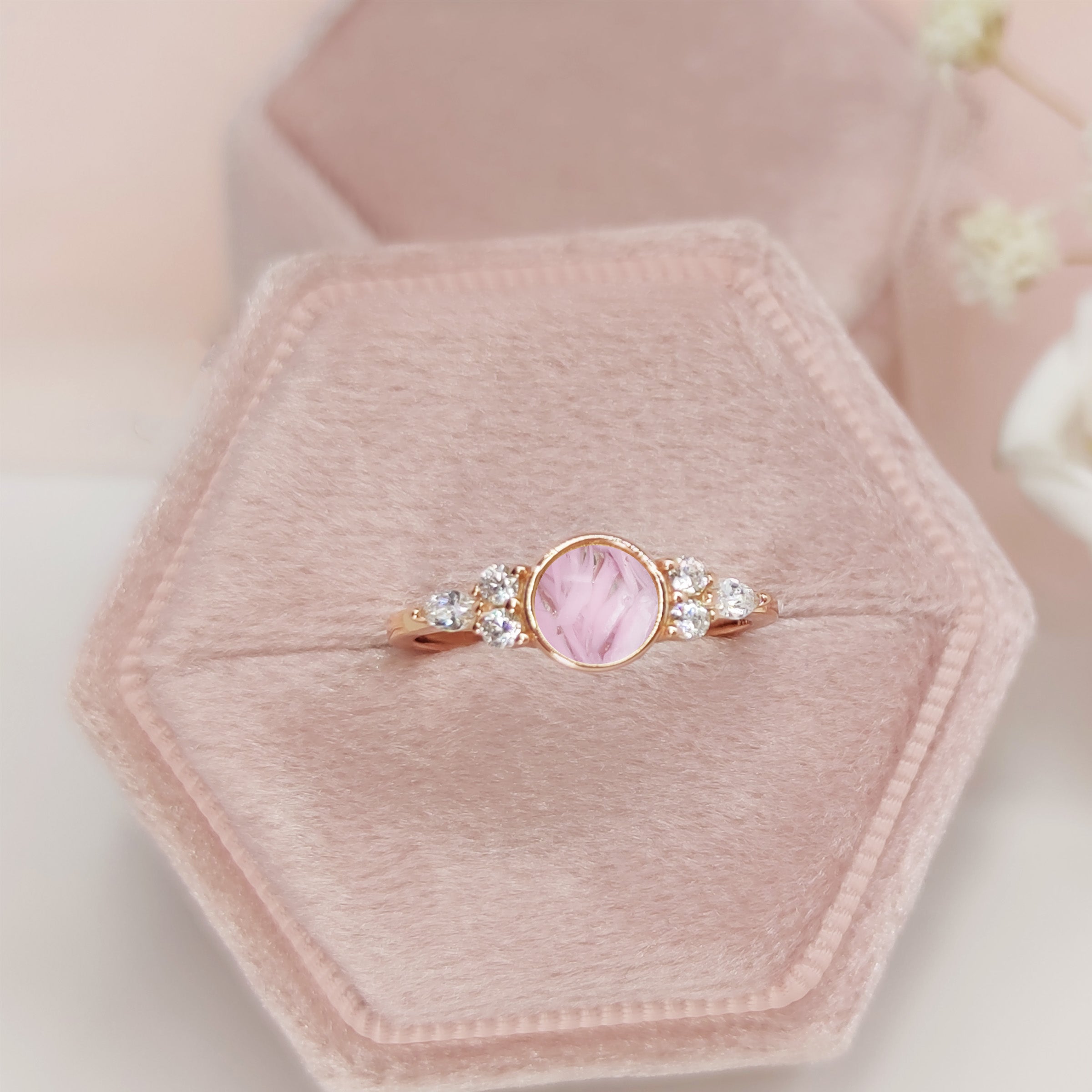 Personalized Gold Pregnancy Test Ring - LactaGems – Love Catcher